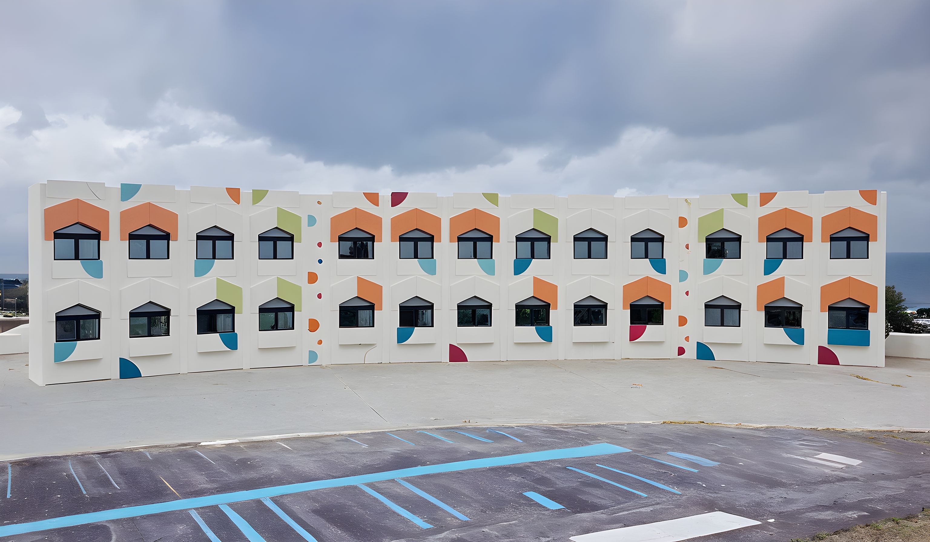 A photograph of a contemporary multi-unit... — Render · AI Render Studio